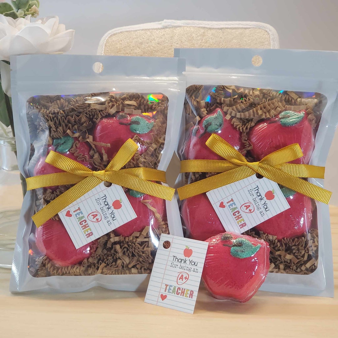 Apple Shower Steamers, Apple Teacher Gift, Apple Theme, Shower Steamers ...