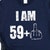 I Am 59 Plus 1 Fingers, 60th Birthday Mens Short-sleeve Unisex T-shirt ...