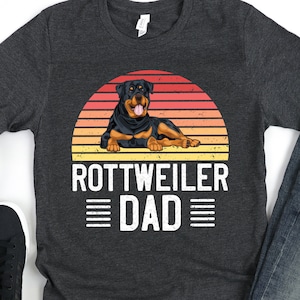 Rottweiler Dad Shirt / Hoodie / Rottweiler Gift / Dog Dad / Dog Lover ...