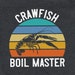 Crawfish Boil Master Shirt for Men, Cajun Cook Out Gift, New Orleans ...
