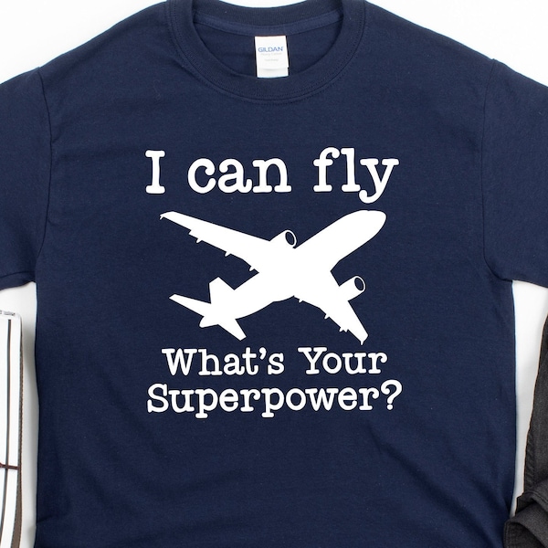 Funny Pilot Shirt - Etsy