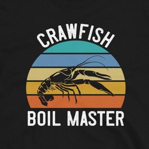 Crawfish Boil Master Shirt for Men, Cajun Cook Out Gift, New Orleans ...