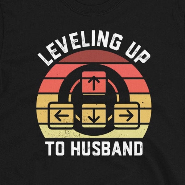 Leveling up to Husband Couple Shirt - Etsy