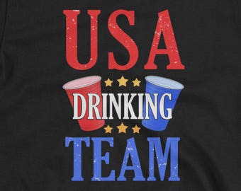 Usa drinking team | Etsy