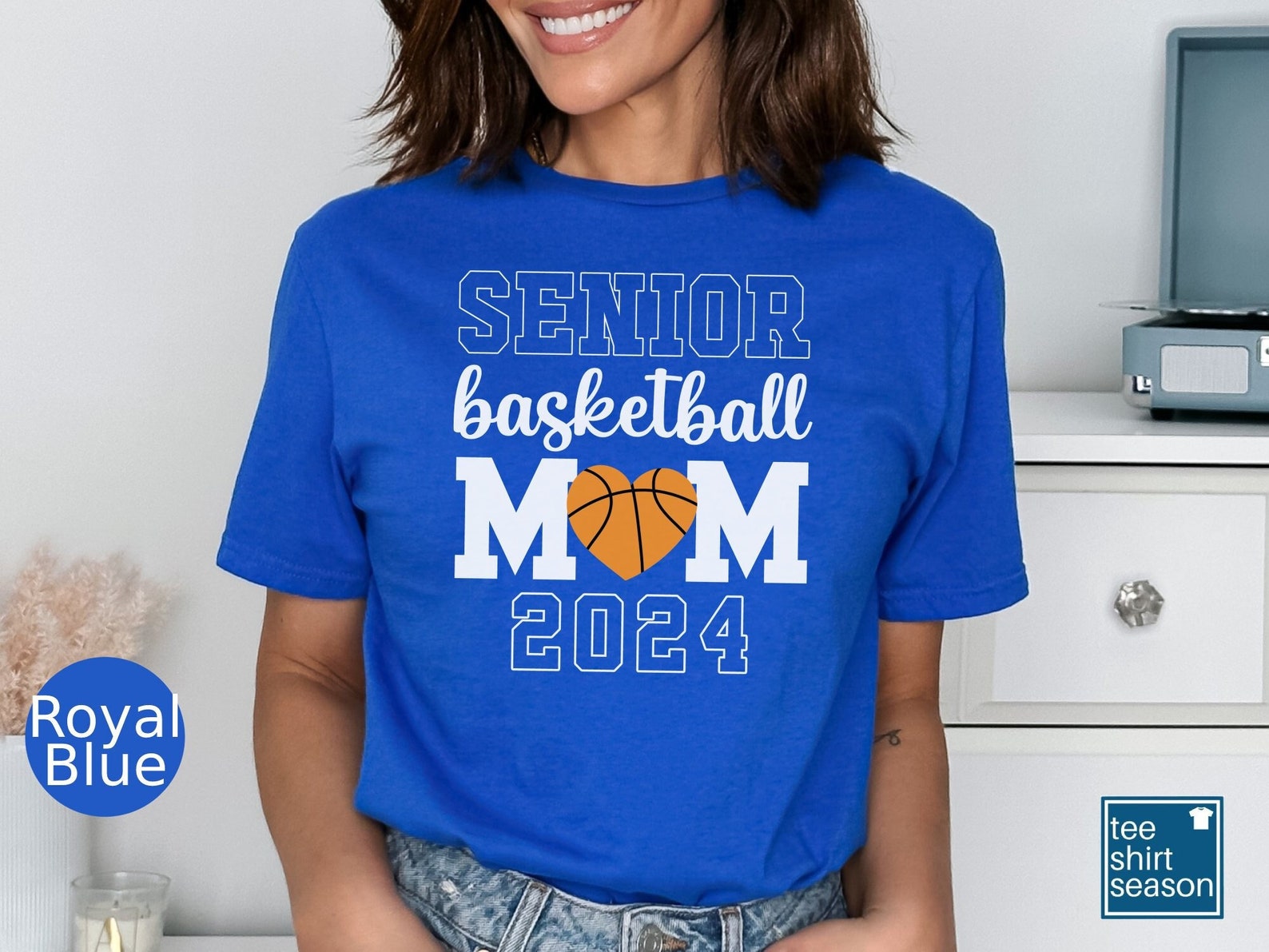 Senior Basketball Mom Shirt, Class of 2024, Basketball Game Day, Senior ...