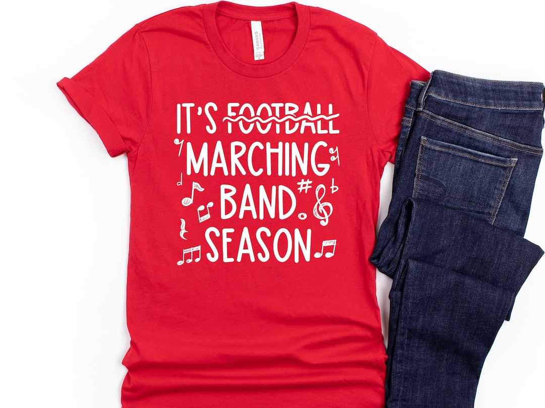 Band Mom Shirt, It's Marching Band Season, Funny, Marching Band Mom ...