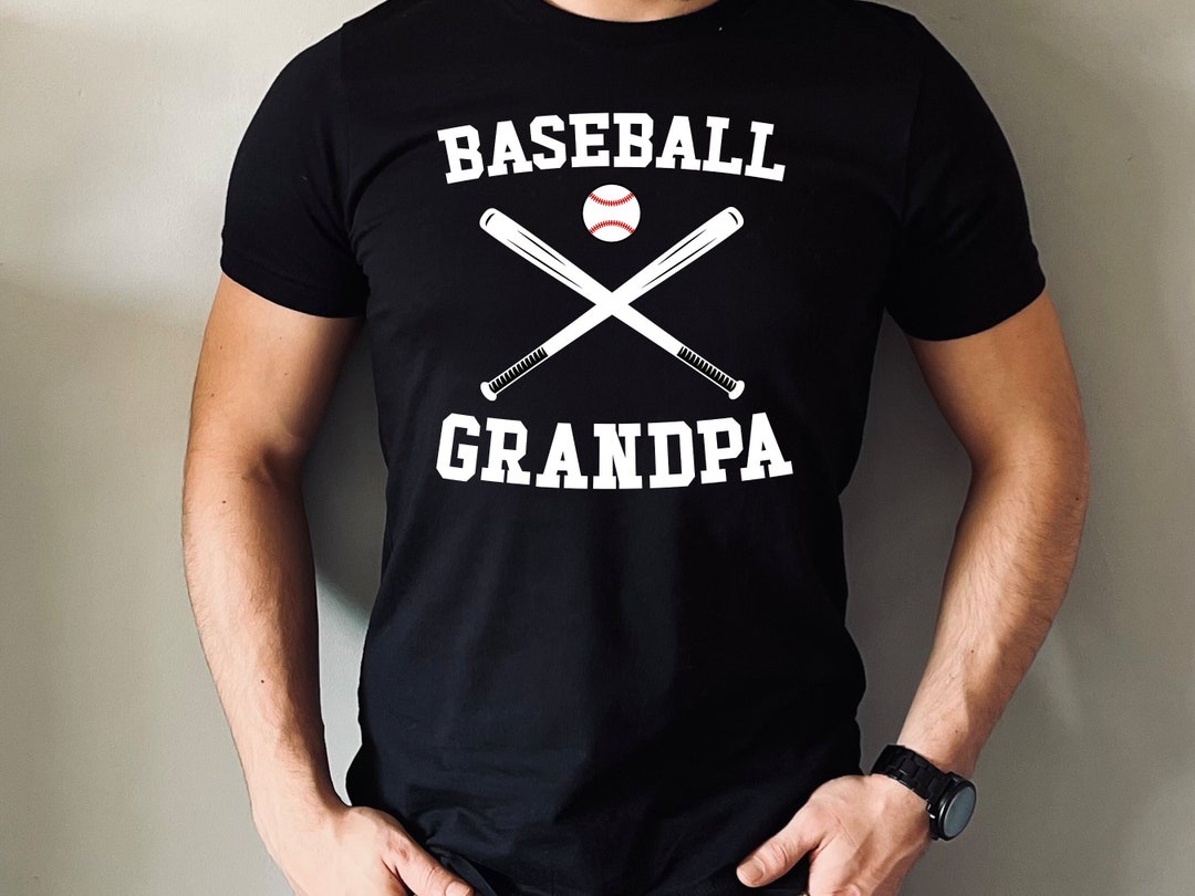Baseball Grandpa Shirt for Men - Baseball Game Day Shirt for Grandpa ...