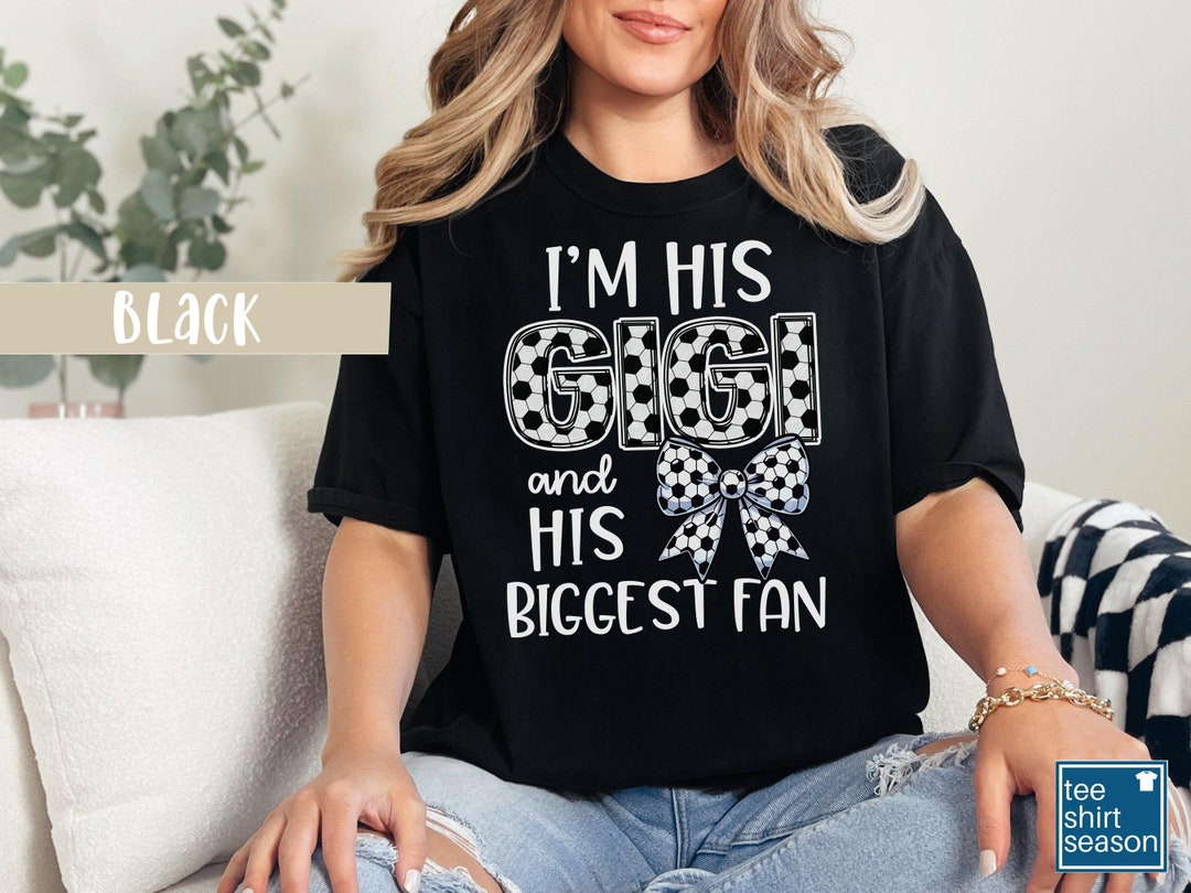 Soccer Gigi Shirt, Game Day Grandma Shirt, Soccer Bow, I'm His Gigi and ...