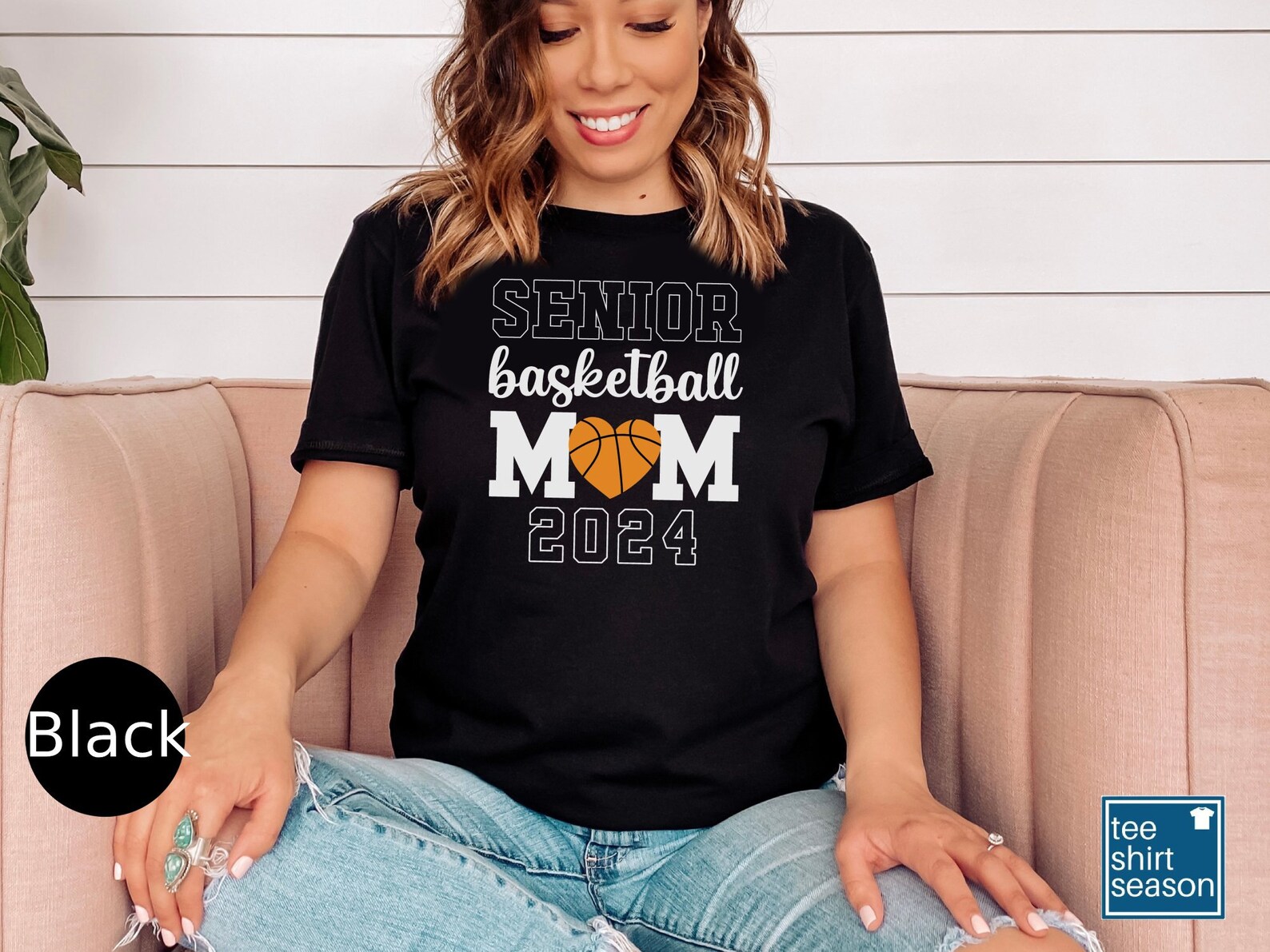 Senior Basketball Mom Shirt, Class of 2024, Basketball Game Day, Senior ...