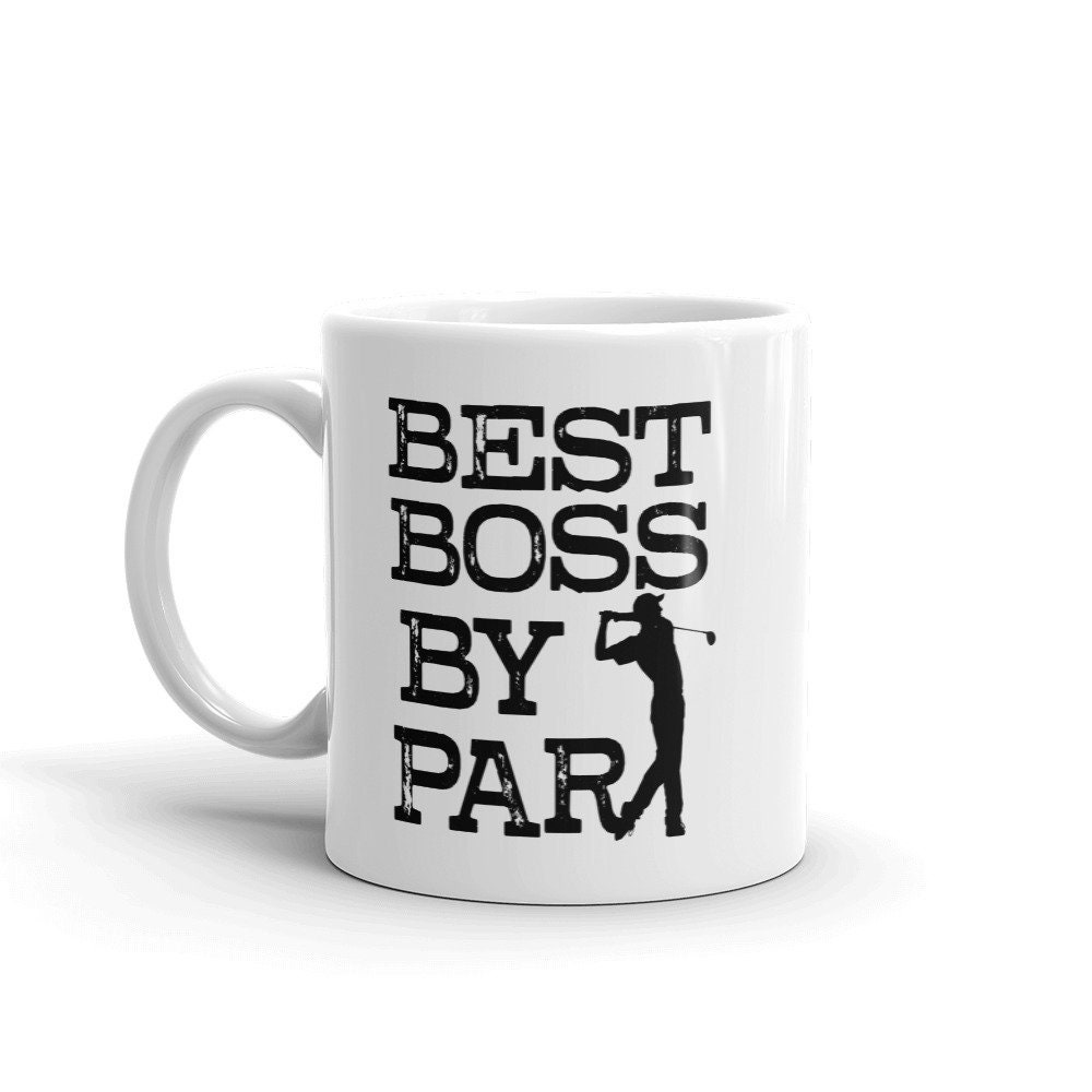 Golf Best Boss by Par Mug, Funny Golfing Boss Manager Gift - Etsy
