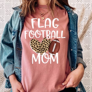 Fall Football Mom Shirt/ Flag Football Mom/ Football Game Day Shirt ...