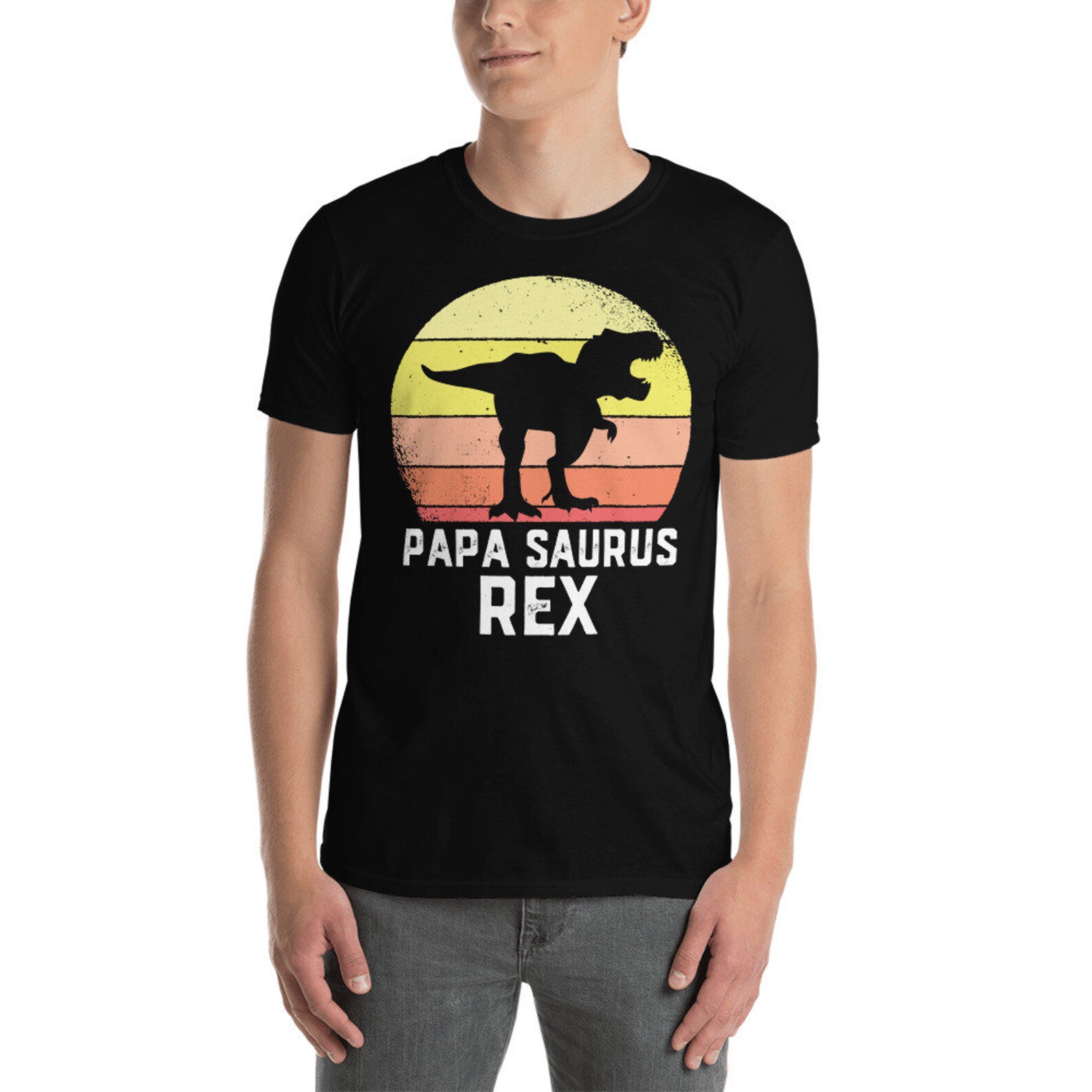 Papa Saurus Rex Shirt Papa Dinosaur Shirt Hoodie Best Papa - Etsy