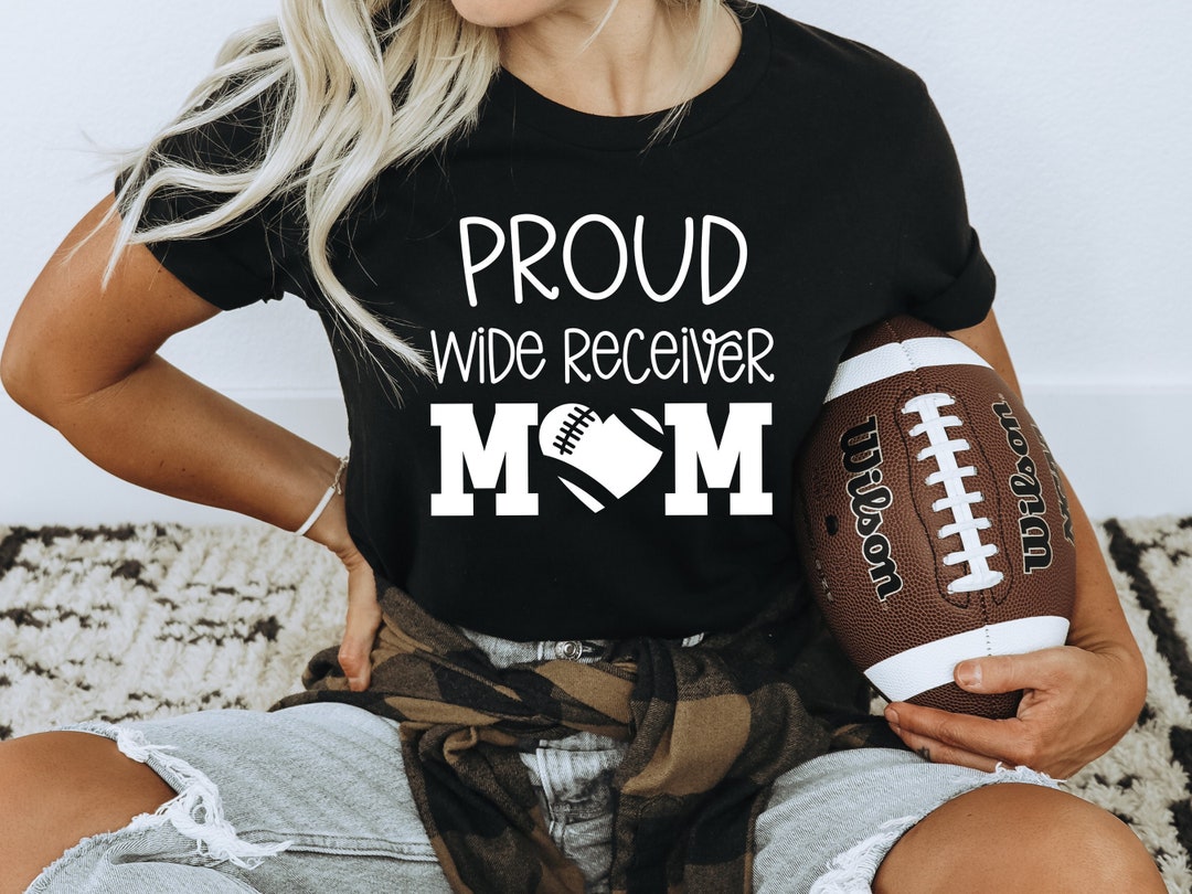 Football Mom, Mom Football Shirt, Wide Receiver Mom, Senior Football ...