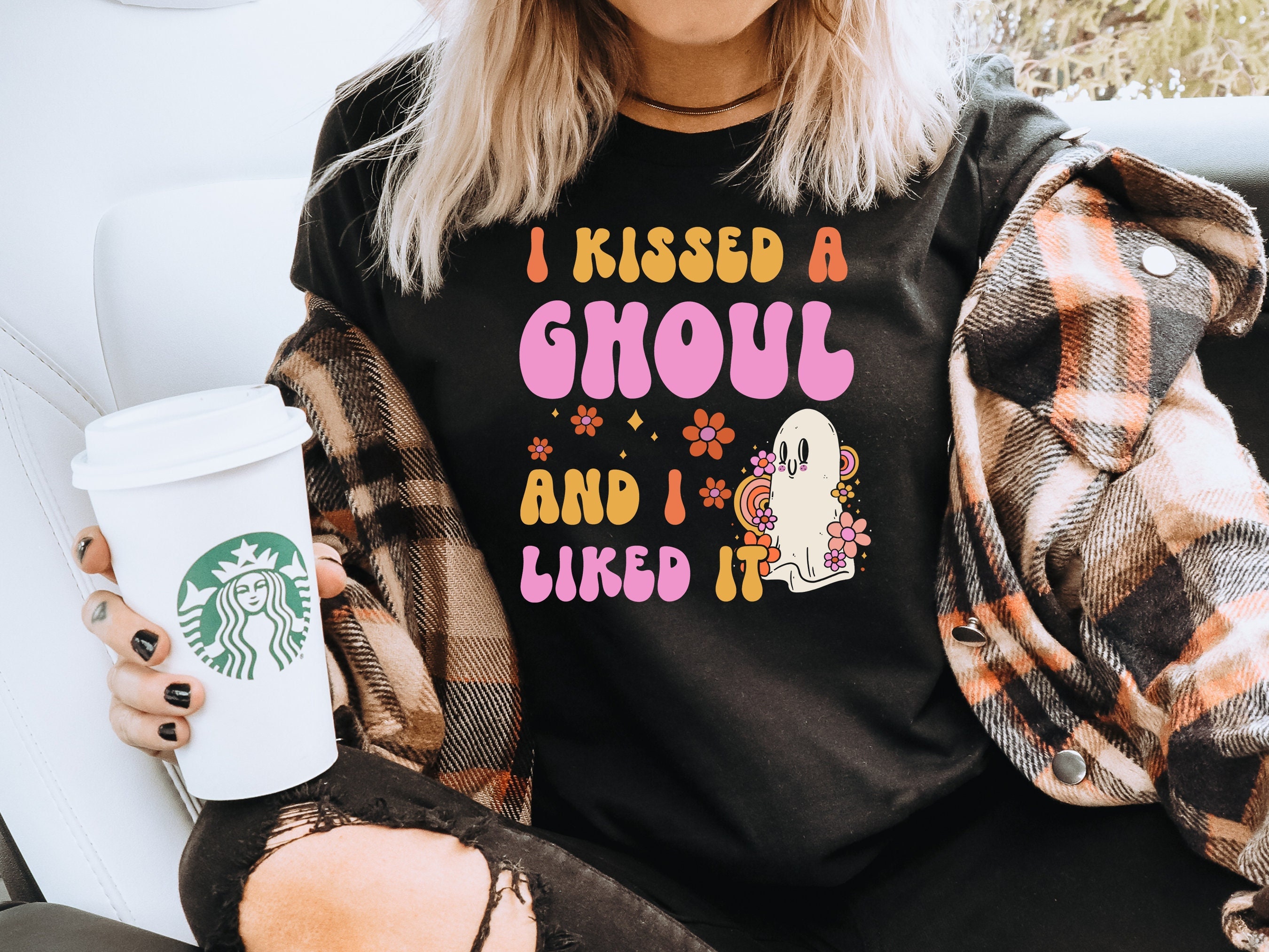 Lgbtq Halloween Shirt Lesbian Halloween Shirt I Kissed A Etsy