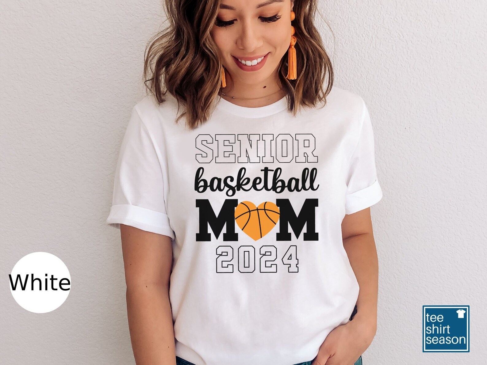 Senior Basketball Mom Shirt, Class of 2024, Basketball Game Day, Senior ...