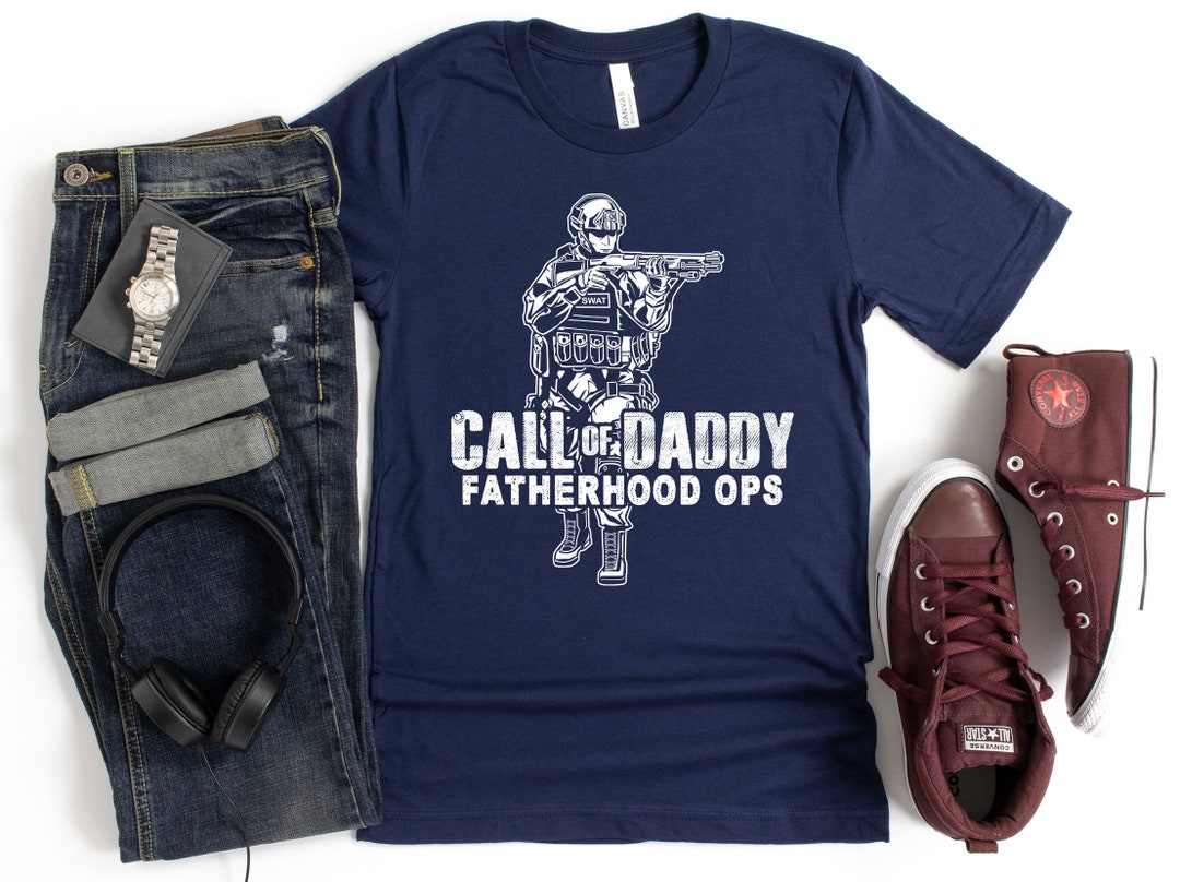 Gaming Dad Shirt / Hoodie / Call of Daddy / Fatherhood Ops / Video Game ...