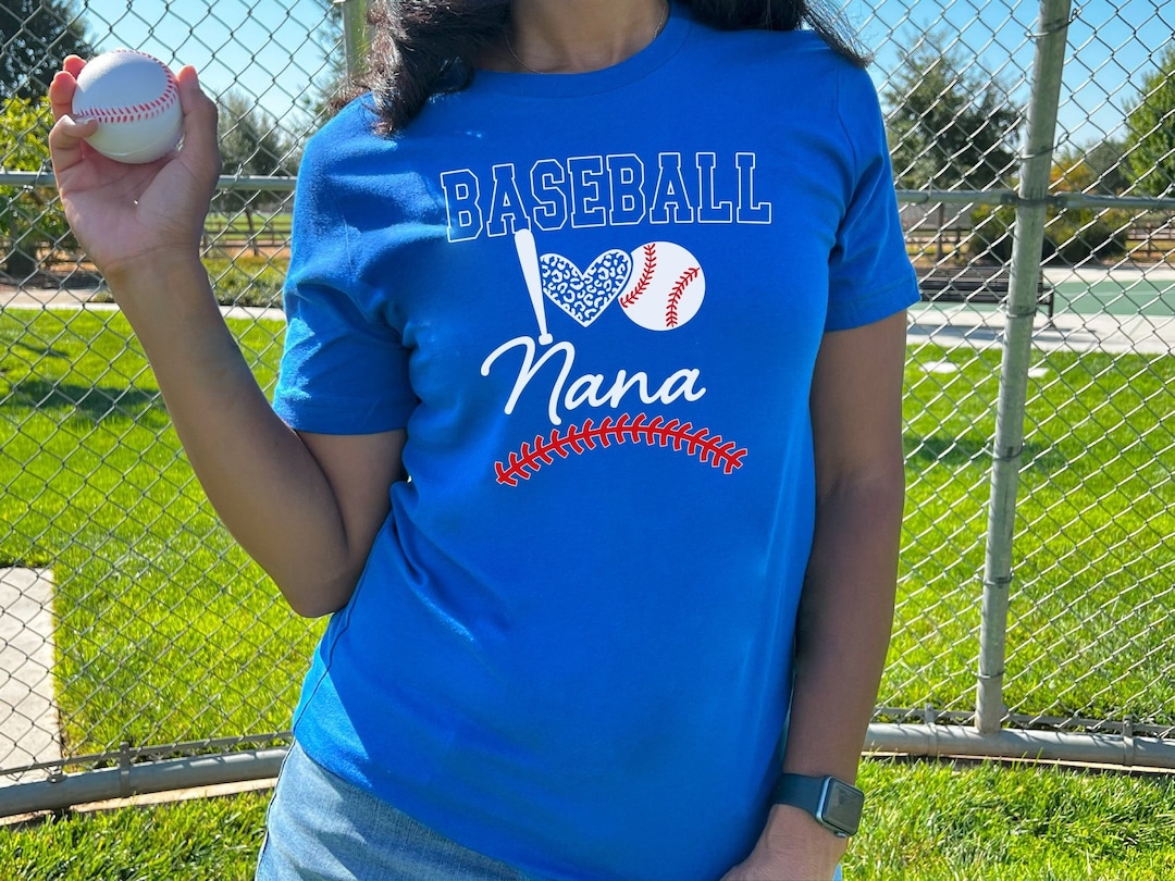 Baseball Nana Shirt, Baseball Grandma Gift for Game Day, That's My ...
