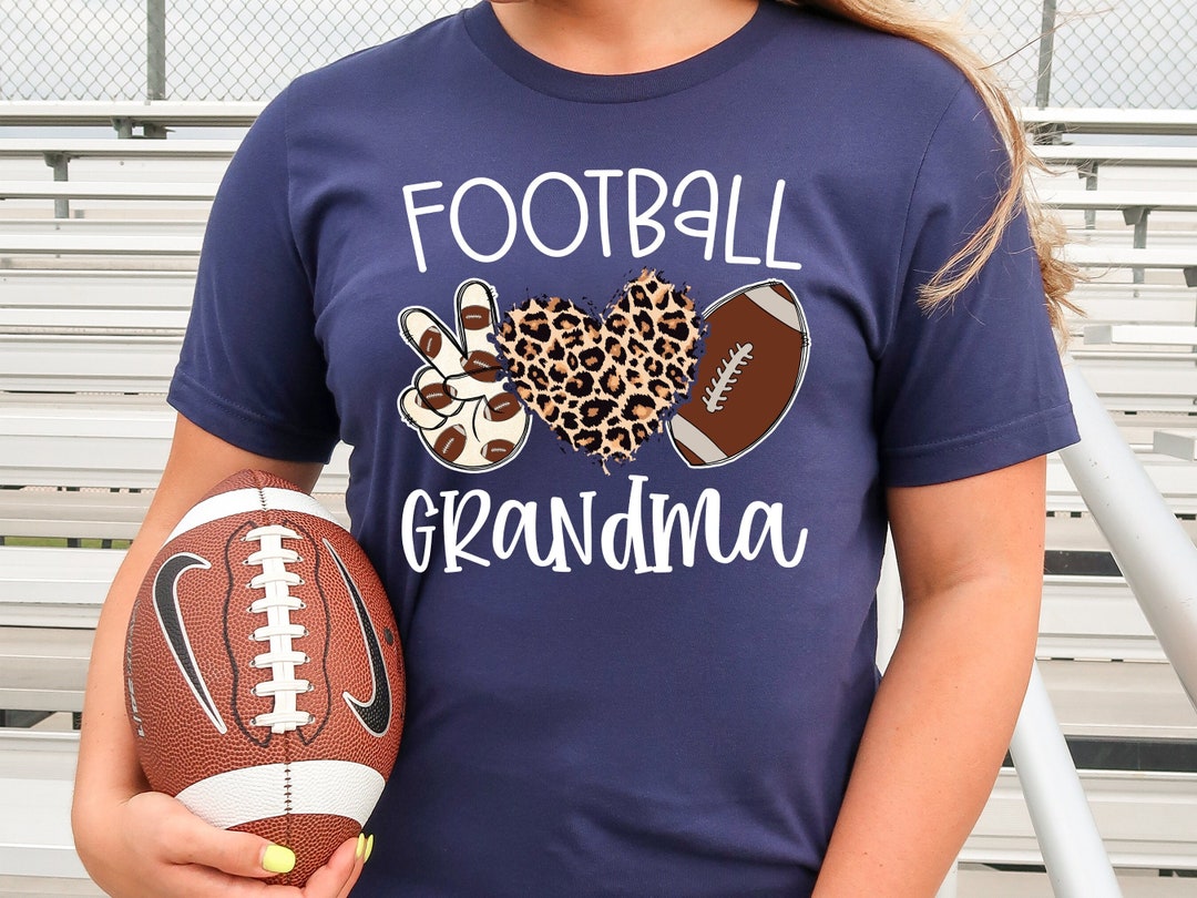 Retro Football Grandma Shirt, Football Season Tshirt, Football Grandma ...
