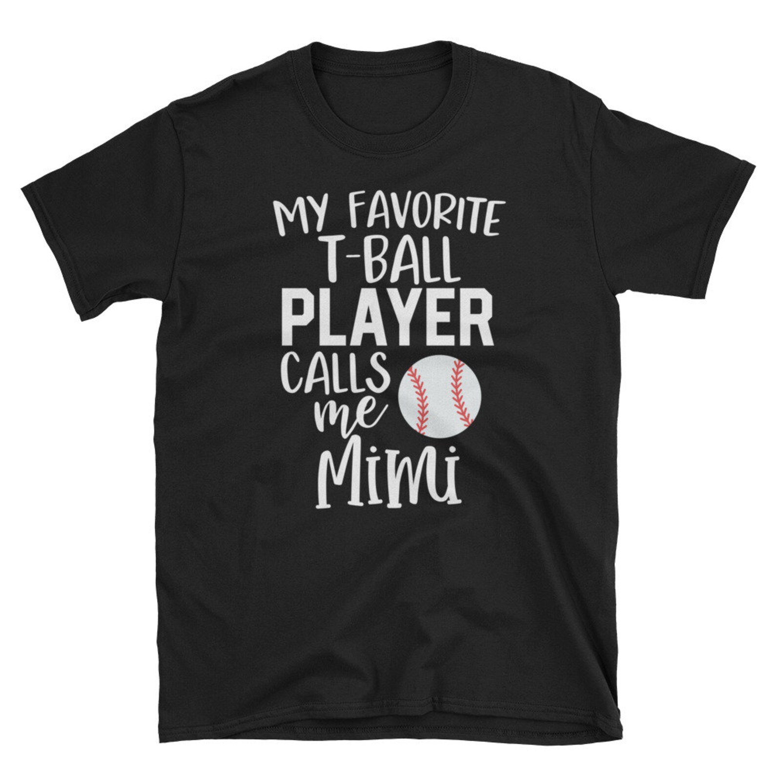 Baseball Mimi Shirt / T-ball / Shirt / Baseball Grandma / Tee Ball Mimi ...