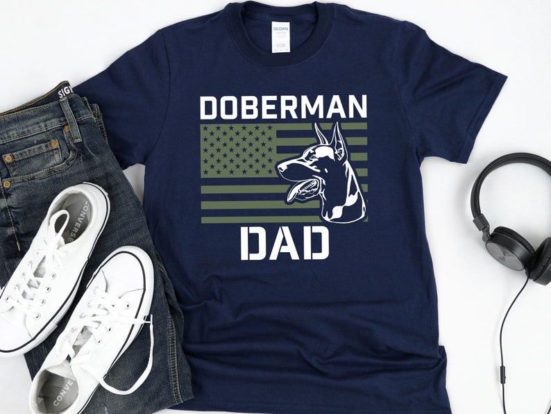 Doberman Dad Shirt, Doberman Shirt for Men, Doberman Gift, Dog Dad, Dog ...