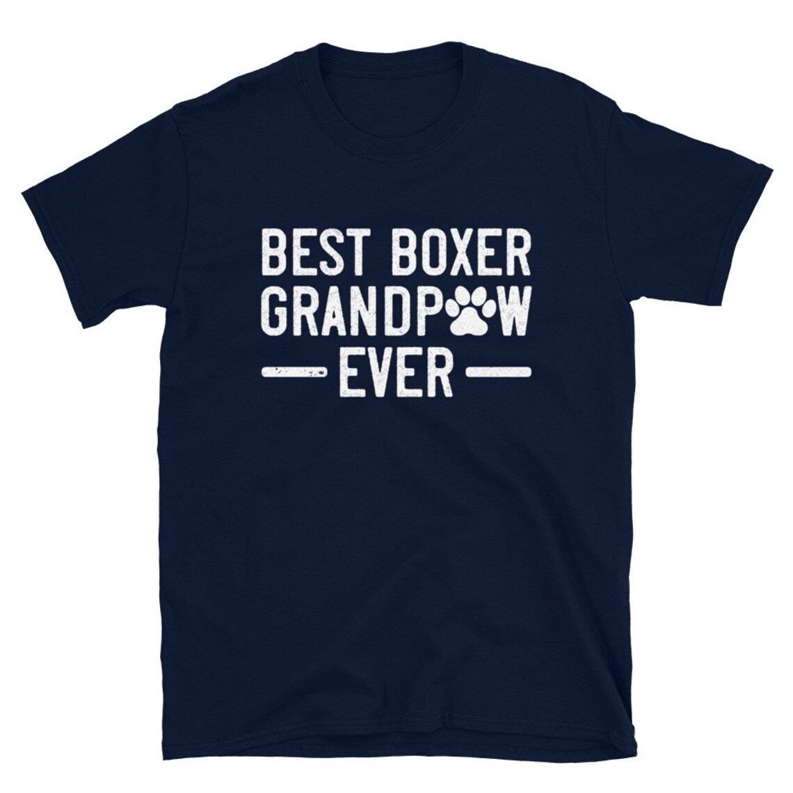 Boxer Dog Gift for Grandpa Best Grandpaw Ever Dog Grandpa - Etsy