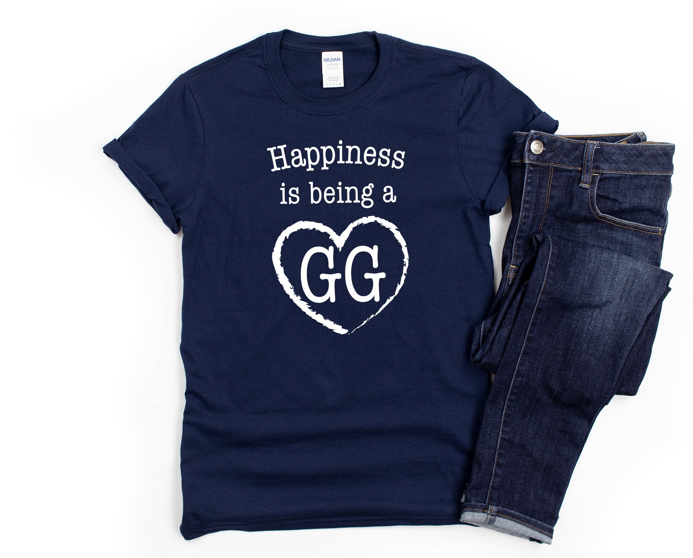 GG Shirt Gift for GG Happiness is being a GG shirt Great | Etsy