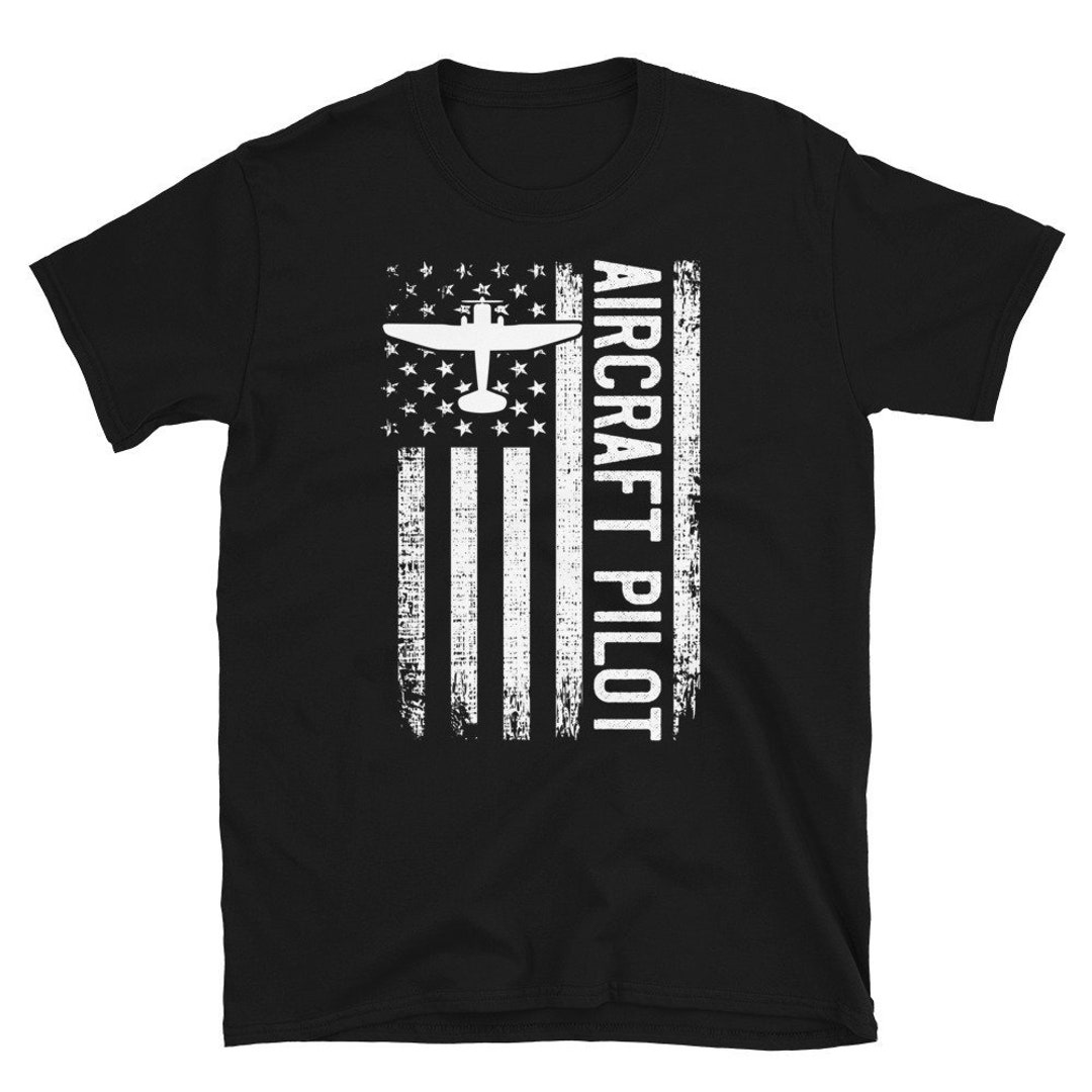Aircraft Pilot Shirt, Airplane Pilot Gift, Aviation Shirt, American ...