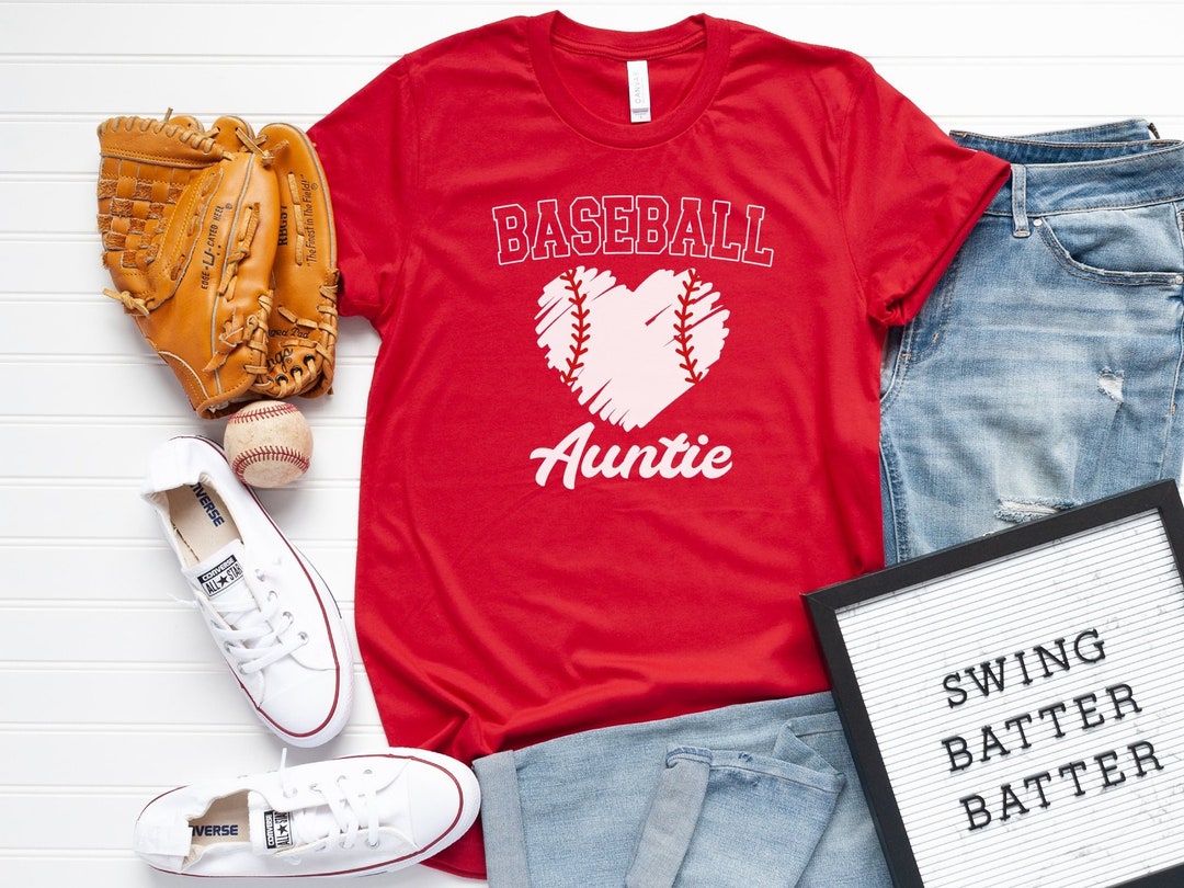 Baseball Auntie Shirt, Baseball Game Day, Baseball Aunt, My Favorite ...