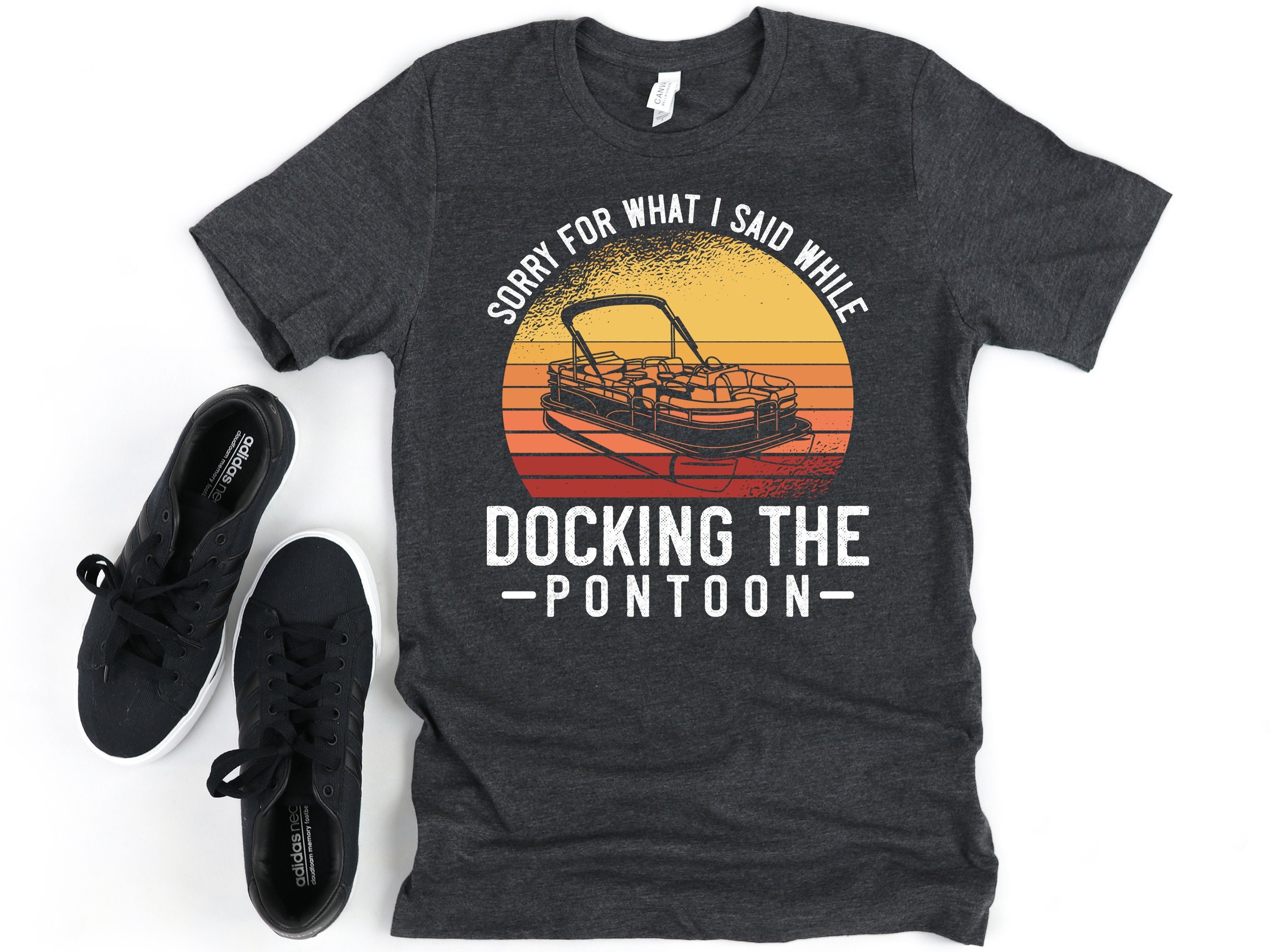 Pontoon Boat Captain Shirt Funny Pontoon Gift for Men | Etsy
