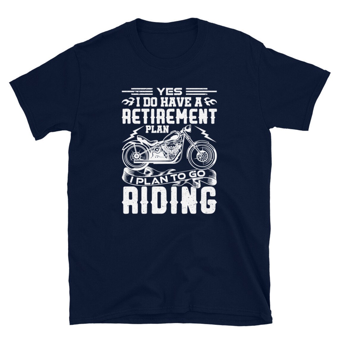 Retirement Motorcycle Gift Motorcycle Retired Shirt Funny - Etsy