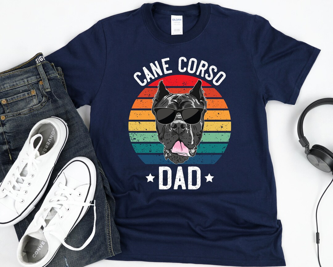 Retro Cane Corso Shirt / Hoodie / Cane Corso Dad Gift / Italian Mastiff ...