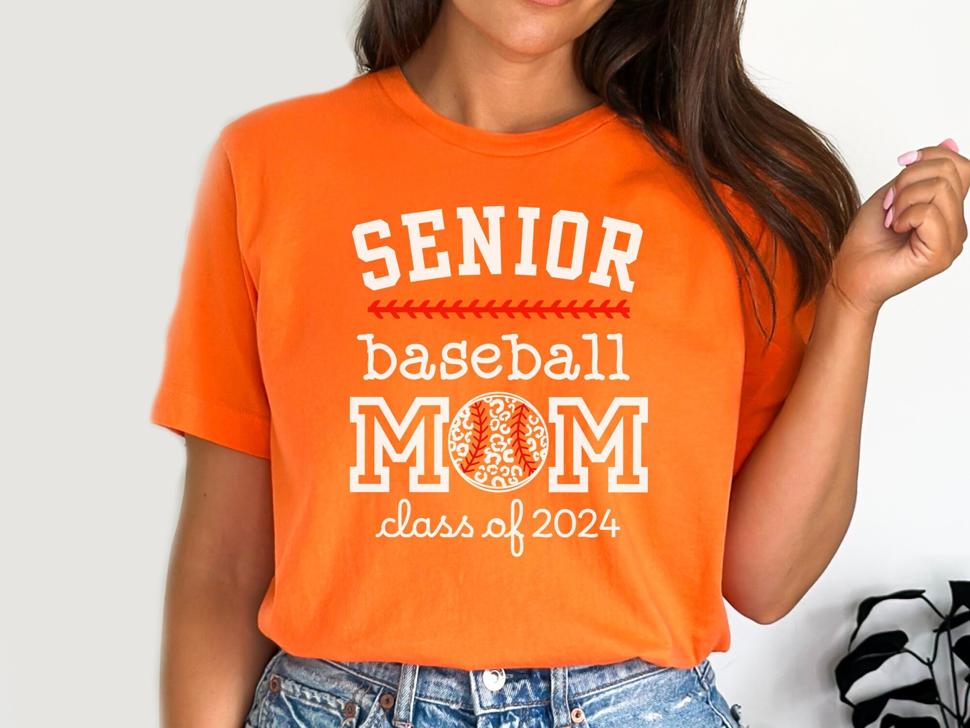 Senior Baseball Mom Shirt, Class of 2024, Baseball Gameday, Senior Mom ...