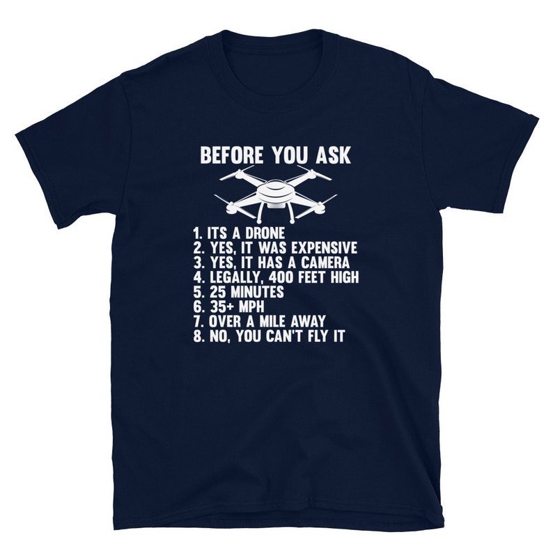 Drone Pilot Shirt / Funny Drone Gift / Drone T-shirt / Before - Etsy