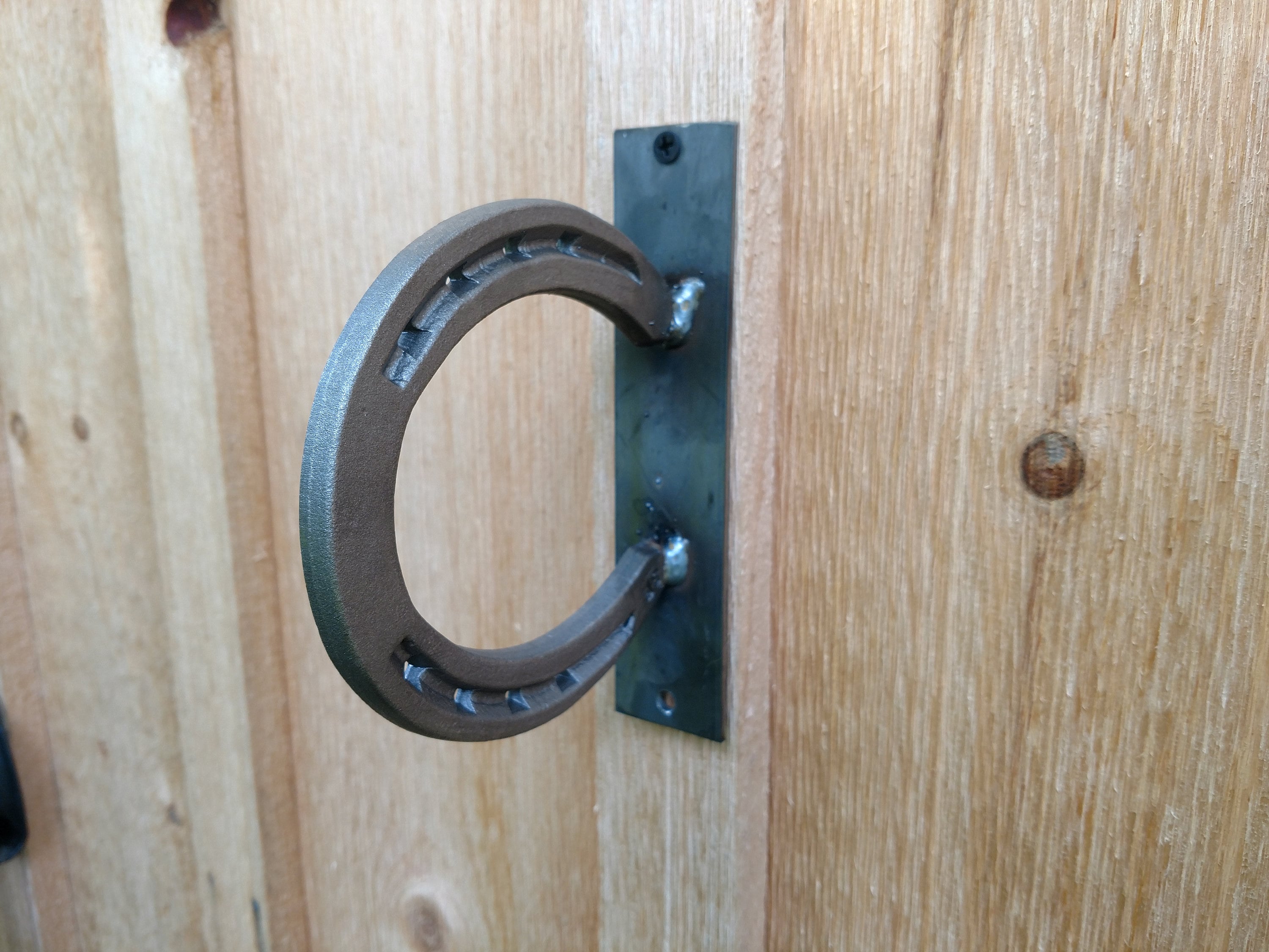 HORSESHOE DOOR HANDLE Rustic Drawer Cupboard Pull Unique - Etsy UK