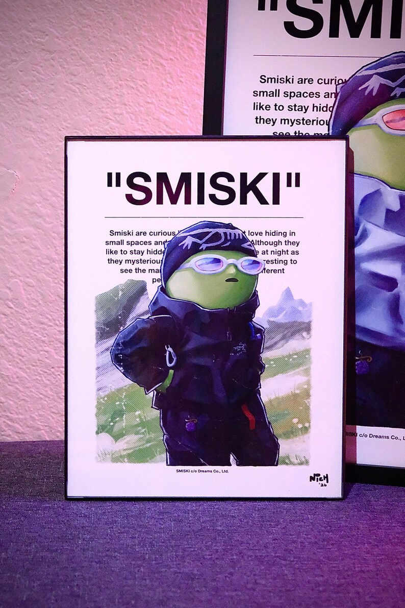 Gorpcore - Smiski Poster - Etsy