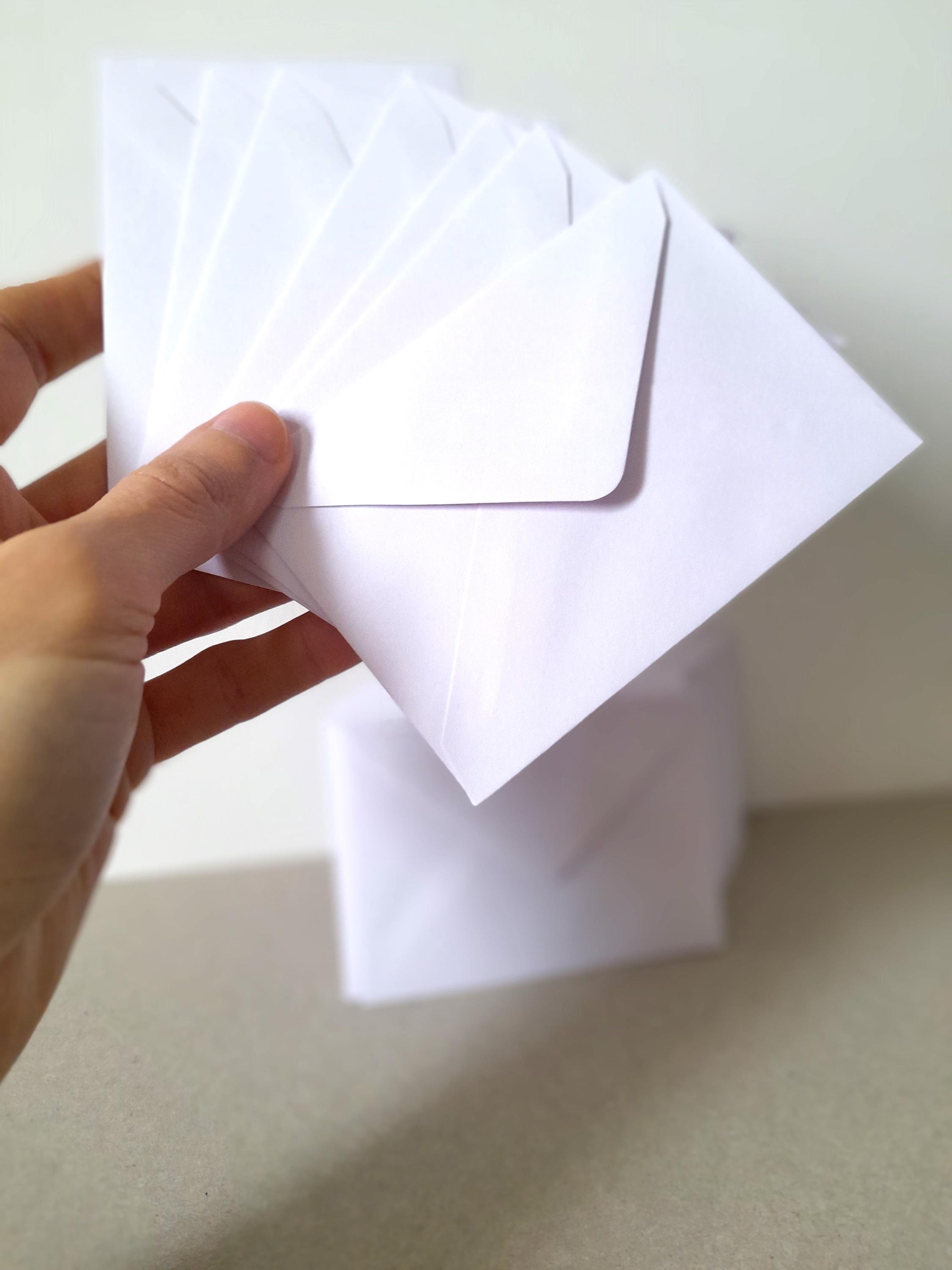 Small White Envelopes for Cards, Invitations, Stationery Supply - Etsy