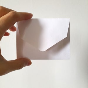 Small White Envelopes for Cards, Invitations, Stationery Supply - Etsy