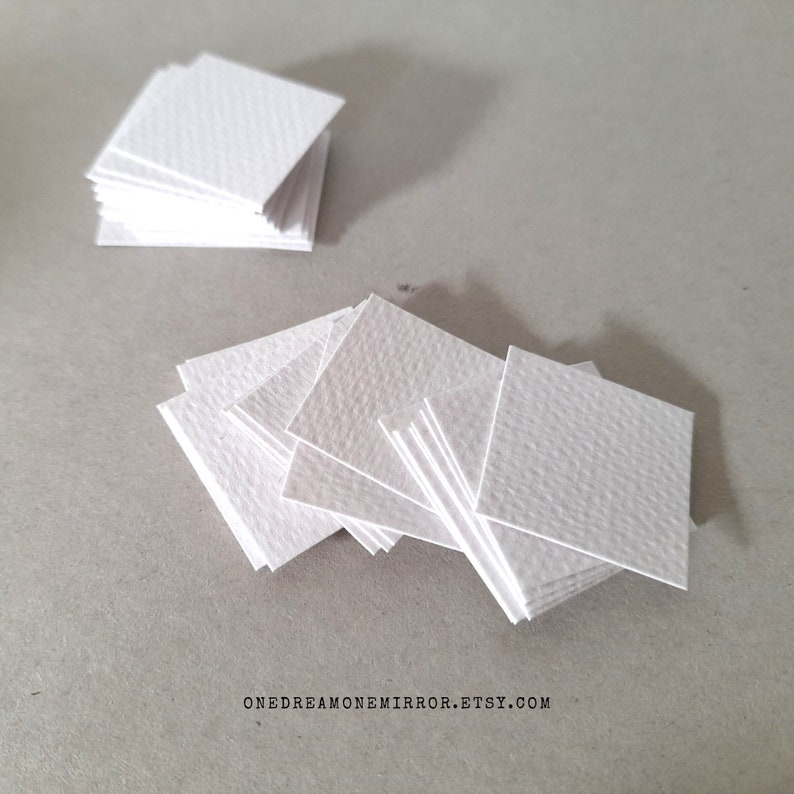 1 Inch Square Sheet for Watercolor Painting, Ready to Use Pre Cut Paper ...