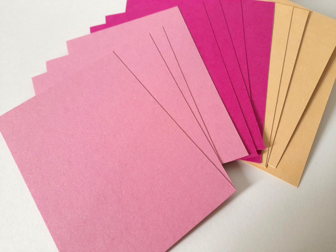 12PCS DIN A6 Pink Paper Pack Miscellaneous, Scrapbook Journal Supply ...