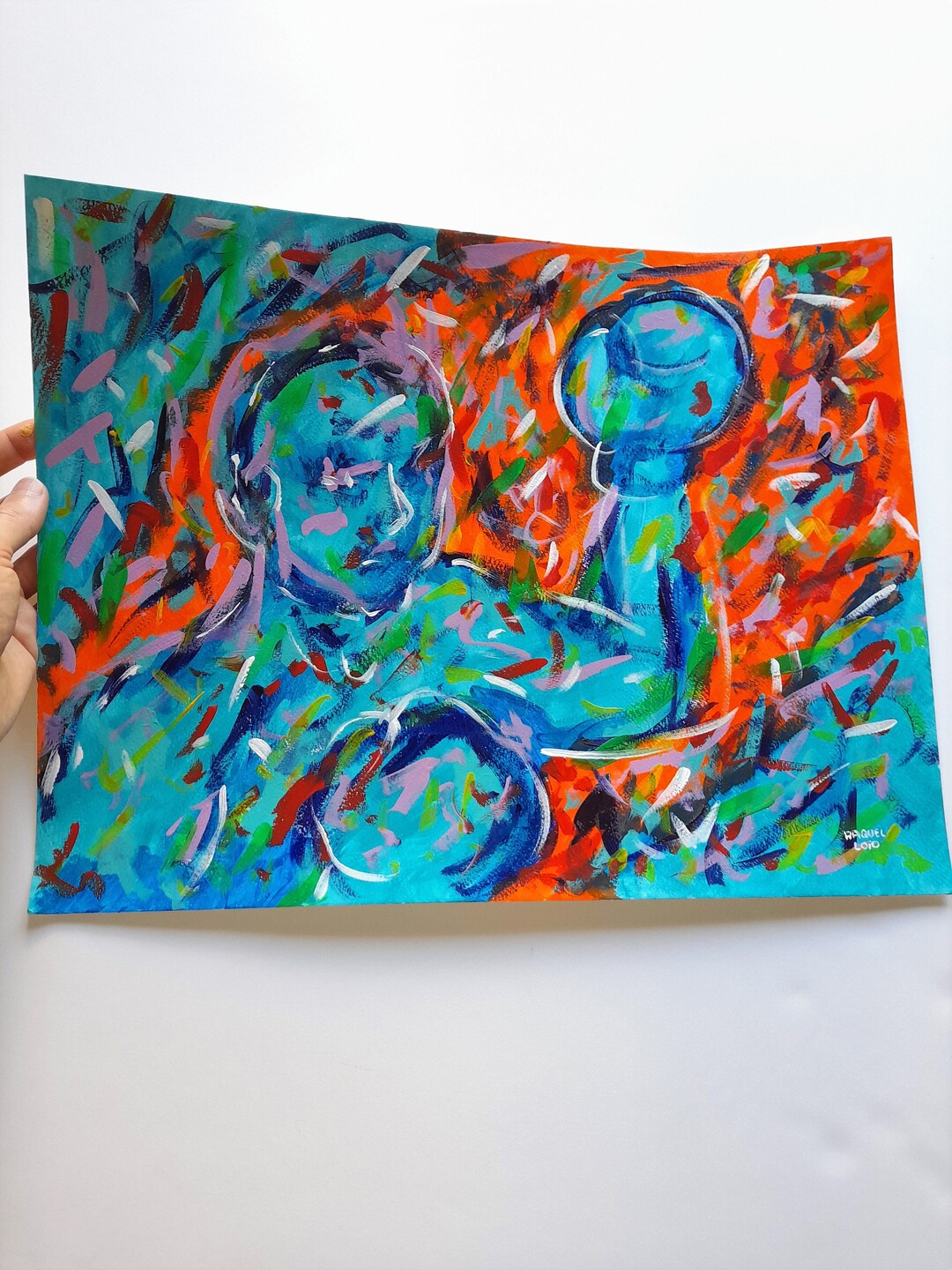 Art for Commercial Boxing Gym Boxing Painting Gift Boxing Player ...