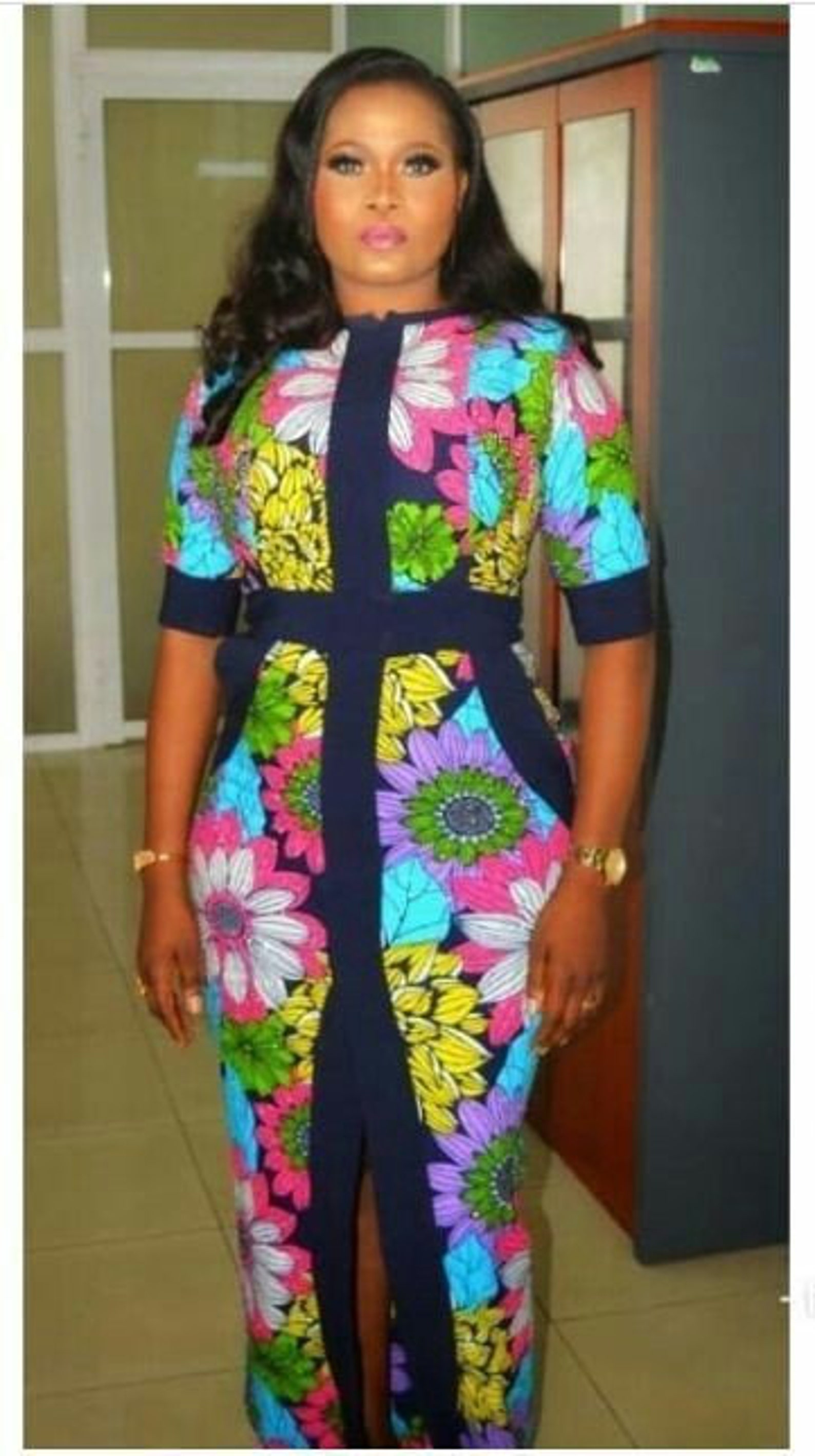 Long Dress / African Women Dress, Traditional Wedding Dress, African ...