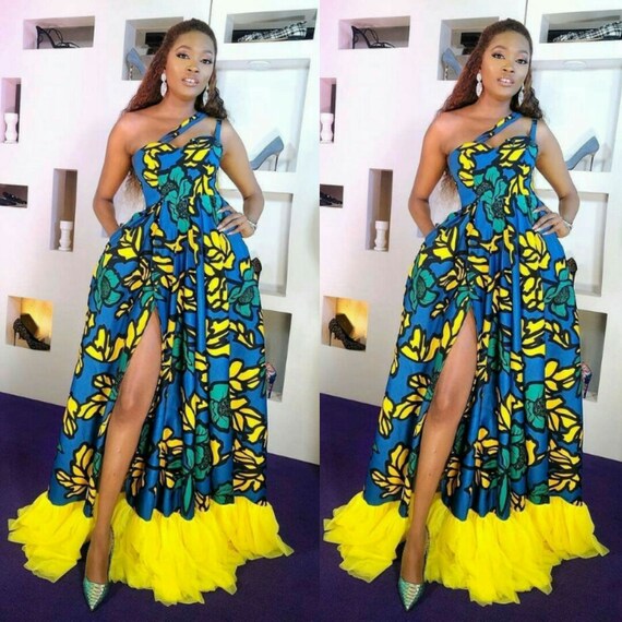 African Reception Dress African Women Prom Dress African | Etsy