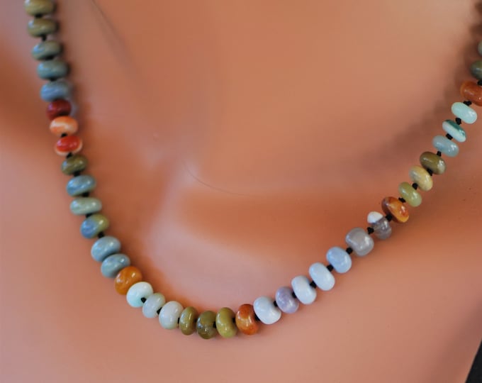 Opal Candy Necklace - Etsy