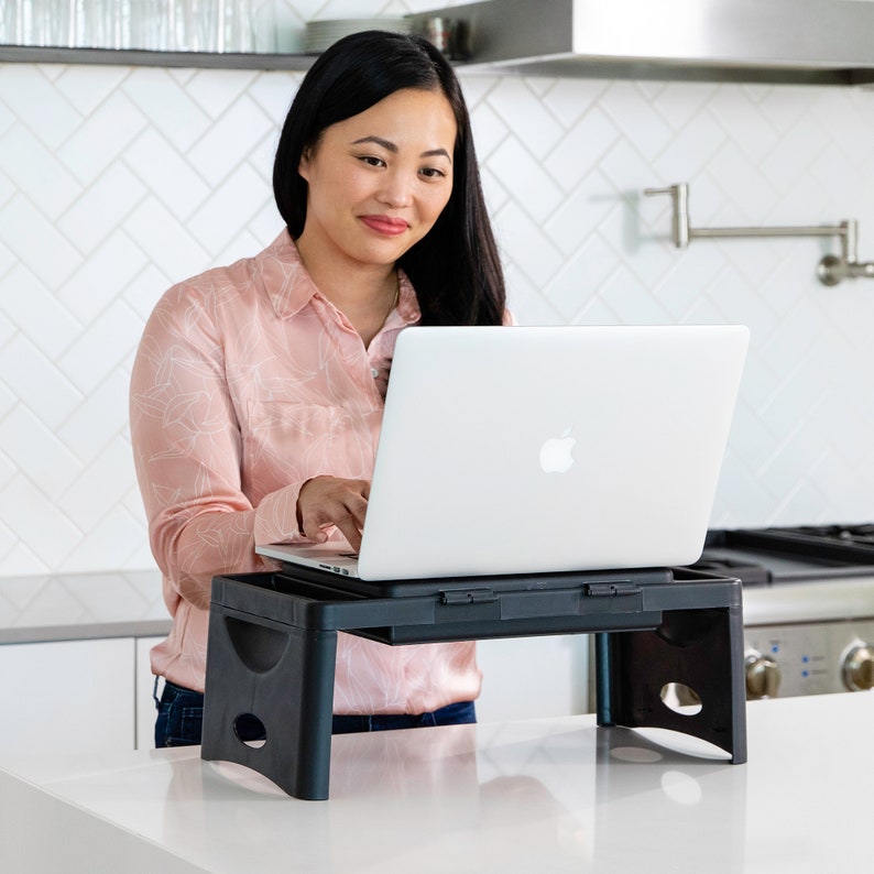 Foldable Lap Desk With Storage Compartment | Etsy