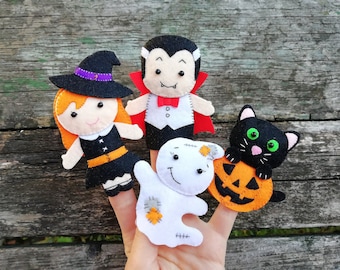 5 Little Bat Finger Puppets With Original Rhyme. Handcrafted - Etsy