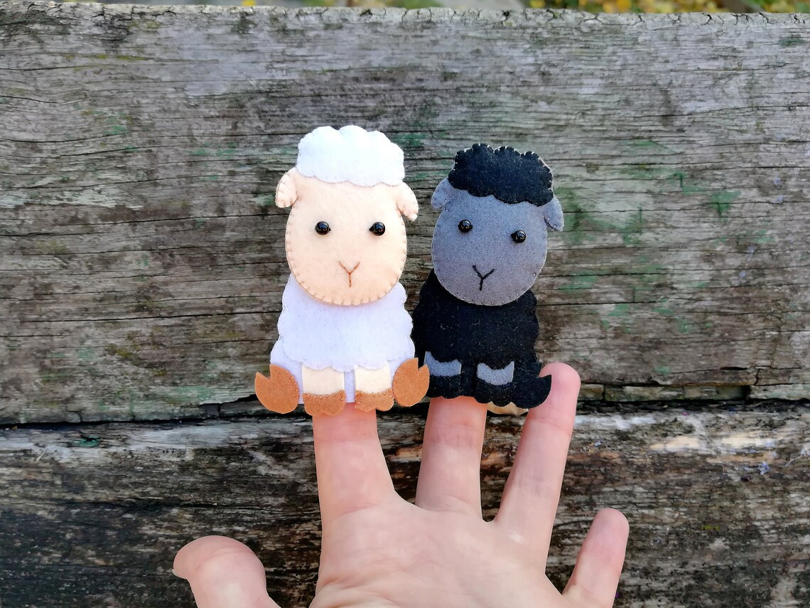 Farm Animals Finger Puppets Birthday Farm Toys Felt Finger - Etsy Australia