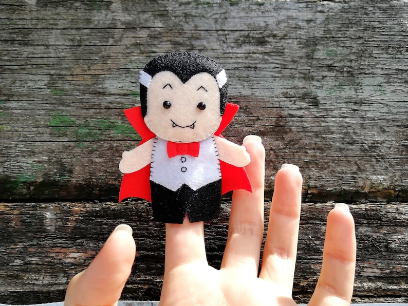 Halloween Felt Finger Puppets Toys Funny Halloween Set - Etsy