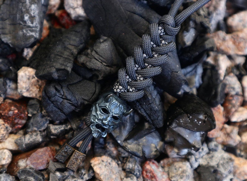 Hannya Mask & Oni Mask Lanyard Foo Dog Foo Lion Keychain - Etsy