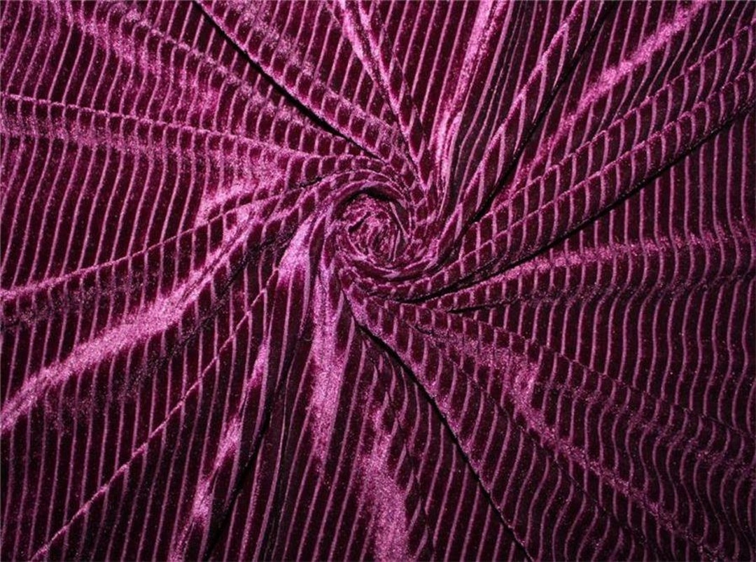 Knitted Velvet Stripe Fabric ~ 60'' Wide Sold by the Yard. - Etsy