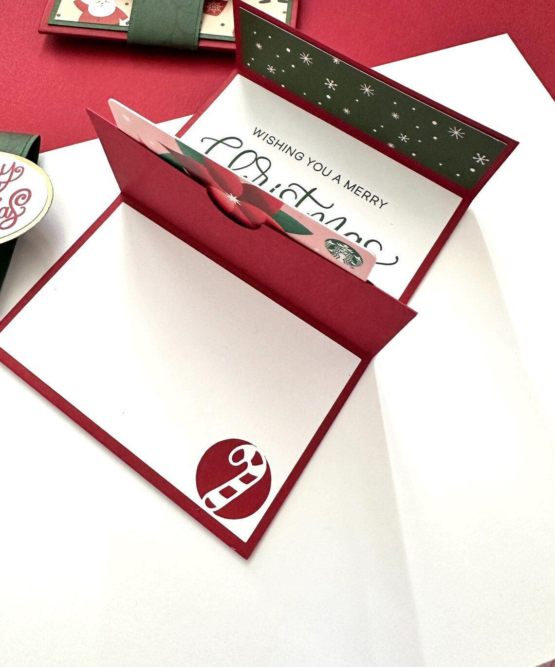 Christmas Gift Card Holder, Christmas Gift Card Envelope, Teacher Gift ...